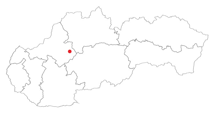 Kvíz slepá mapa mestá Slovenska - biela mapa s vyznačenými krajmi ...